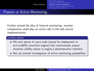 Service Composition Monitoring | PDF