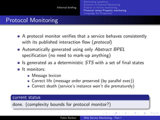 Service Composition Monitoring | PDF