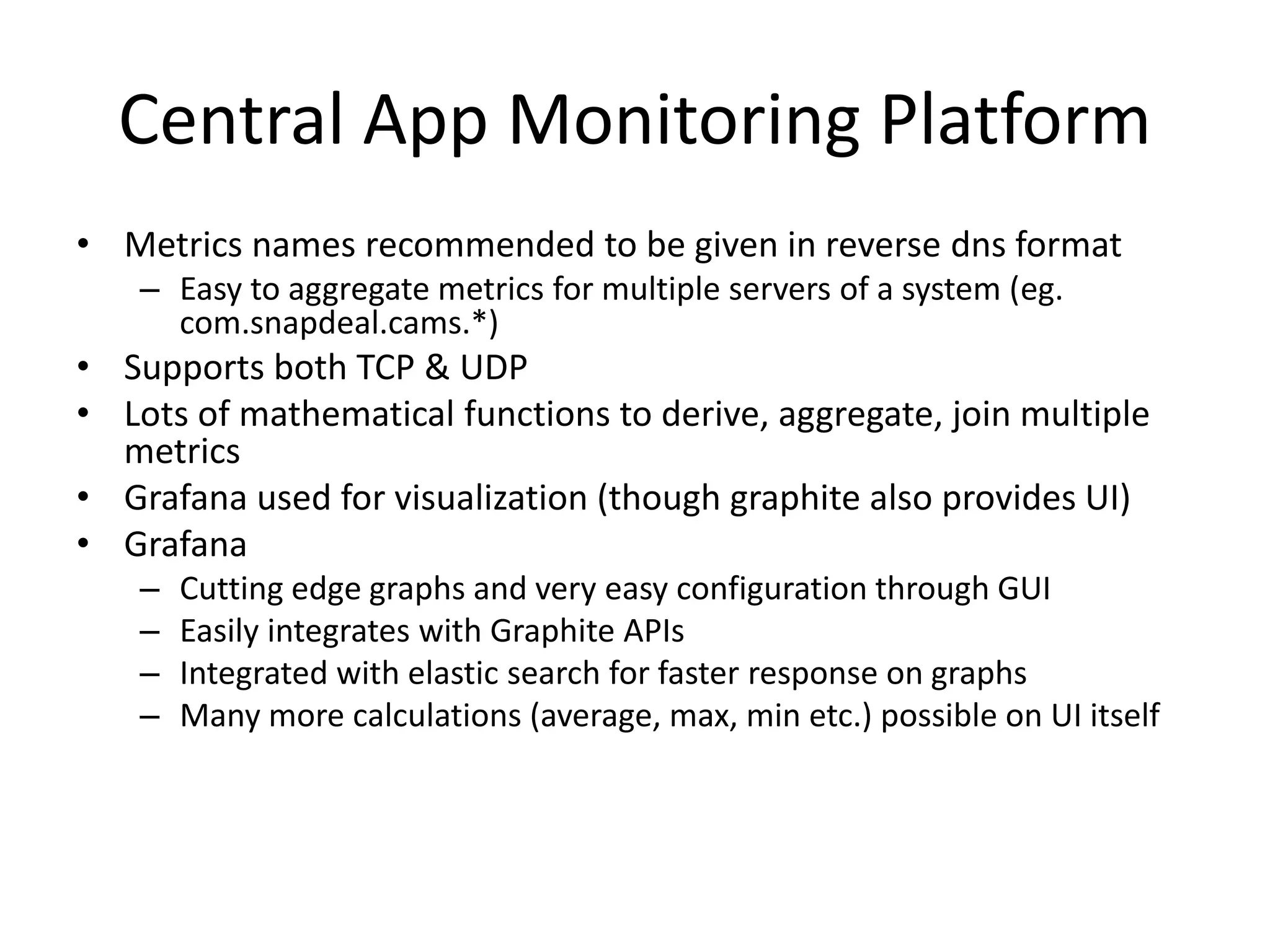 Real Time Application Monitoring Ppt