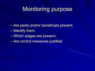 IPM- Monitoring | PPT