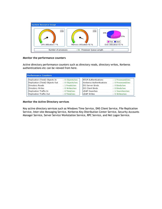 Monitoring active-directory | PDF