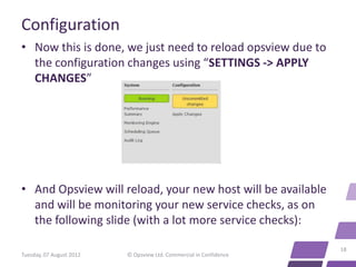 Monitoring Microsoft SQL Server 2008 with Opsview | PPTX