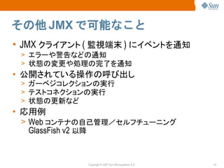 Monitoring Sun Java System Identity Manager through JMX | PPT