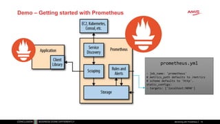 MeetUp Monitoring with Prometheus and Grafana (September 2018) | PPT