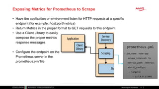 MeetUp Monitoring with Prometheus and Grafana (September 2018) | PPT