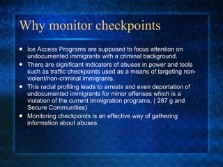 Monitoring 287g | PPT