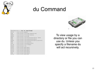 Linux System Monitoring basic commands | PDF