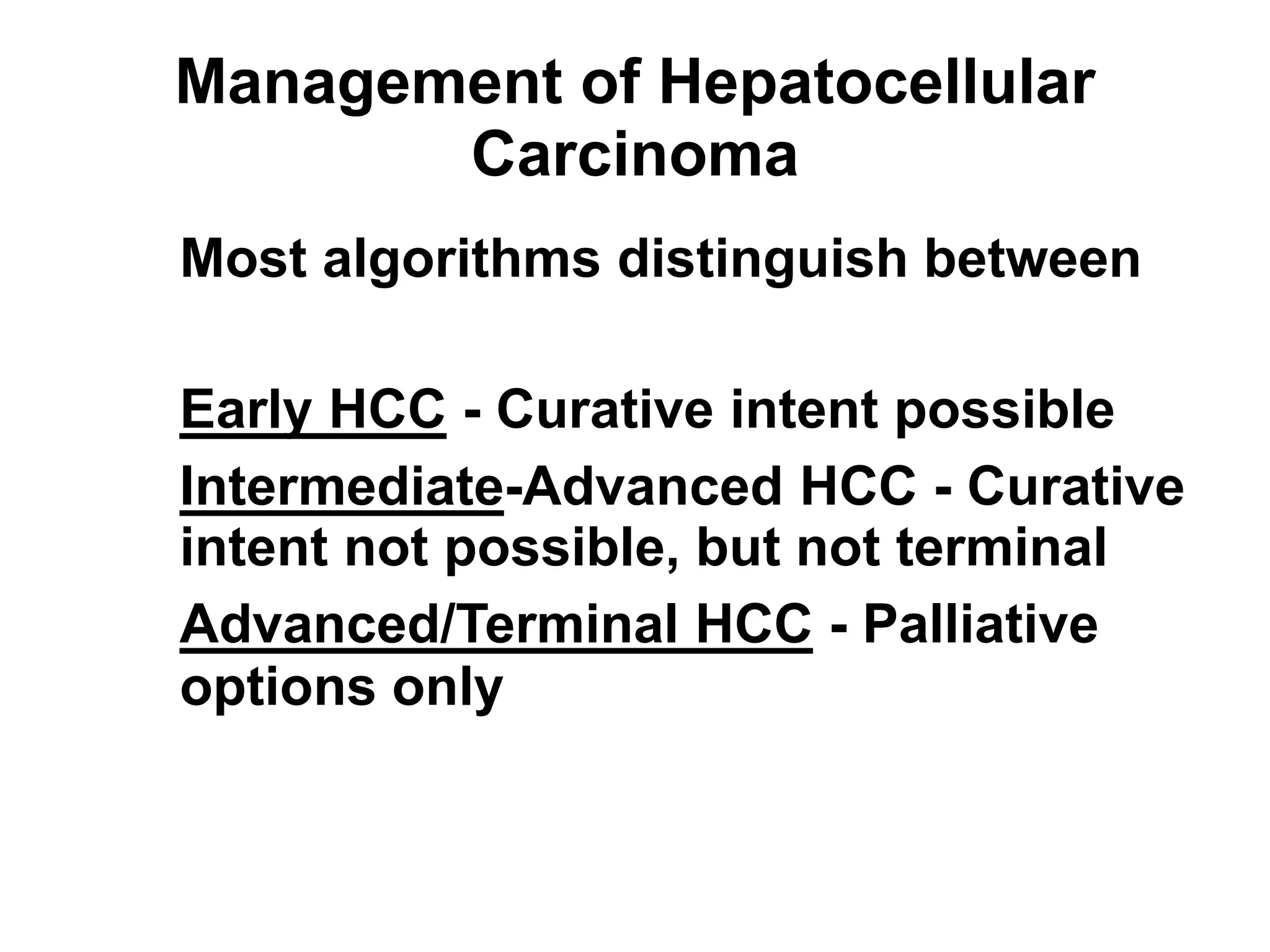 Monitoring after therapies for hcc | PPTX