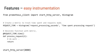 Monitoring a Kubernetes-backed microservice architecture with ...