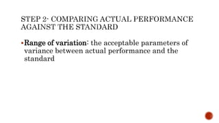 Monitoring and controlling | PPTX