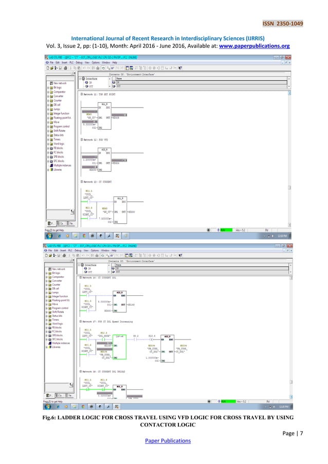 Monitoring and Controlling Of Electric Overhead Travelling Crane Using PLC and SCADA | PDF