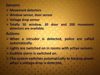 Monitoring and control system | PPTX