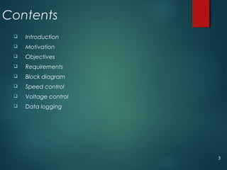 Monitoring and data logging system for a generator | PPT