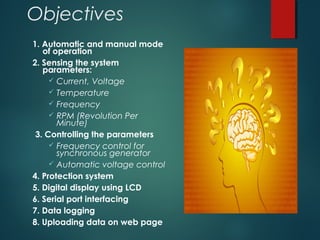 Monitoring and data logging system for a generator | PPT