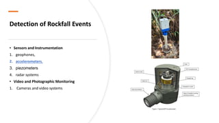 Monitoring and Early Warning Systems for Rockfall Events in Mountainous ...