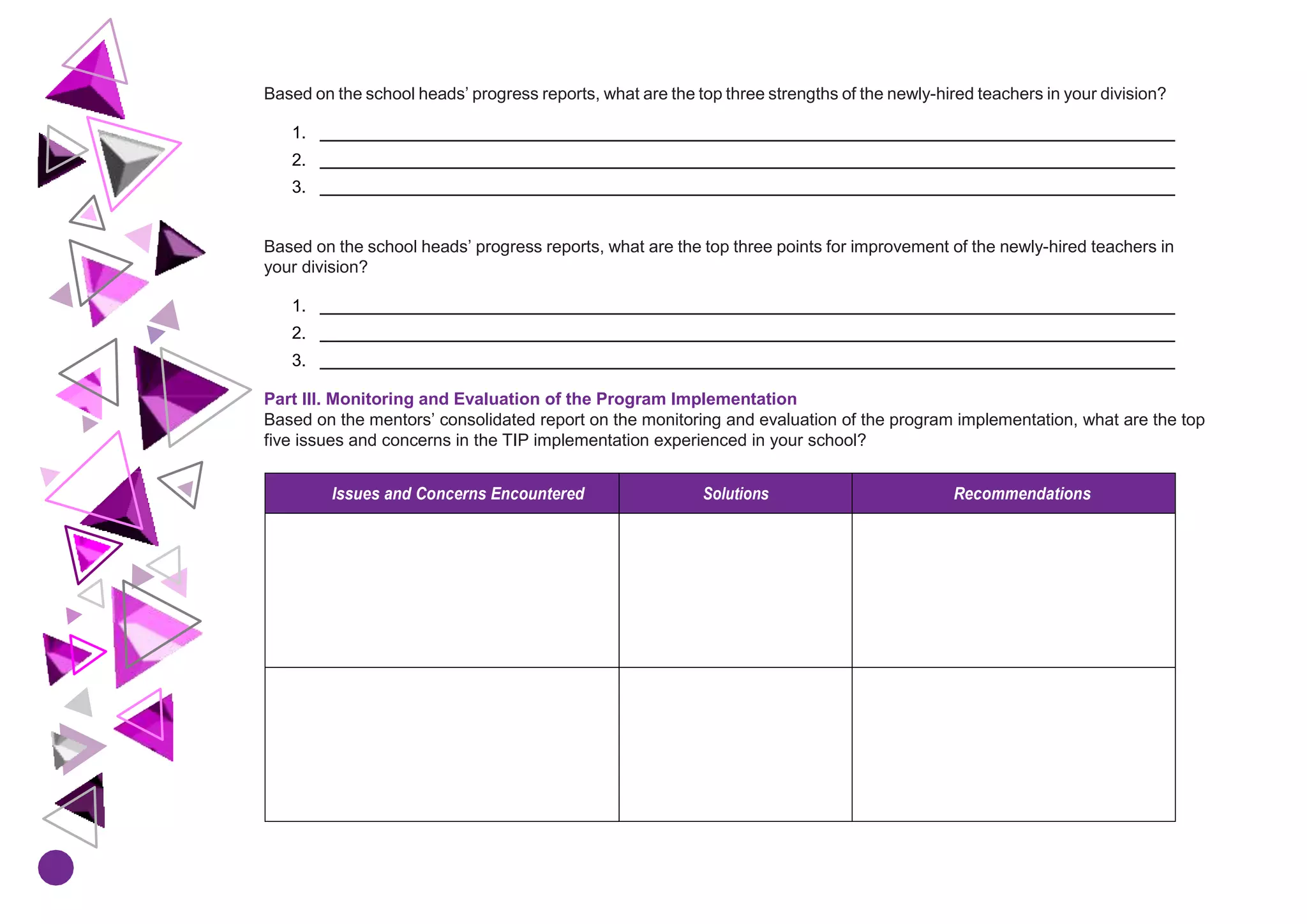 Monitoring and Evaluation Form for Division Coordinators.docx