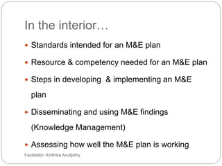 Project Monitoring and Evaluation | PPTX