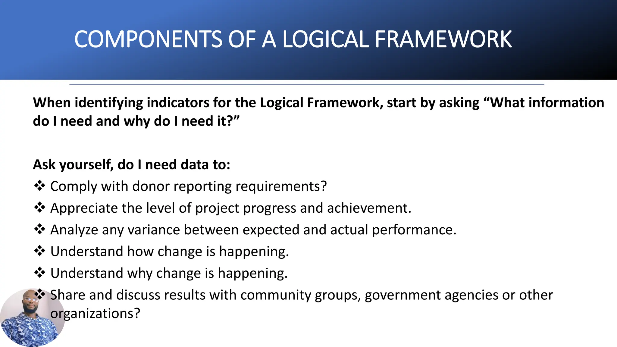 Monitoring and Evaluation Plan (Theory of change, results framework ...