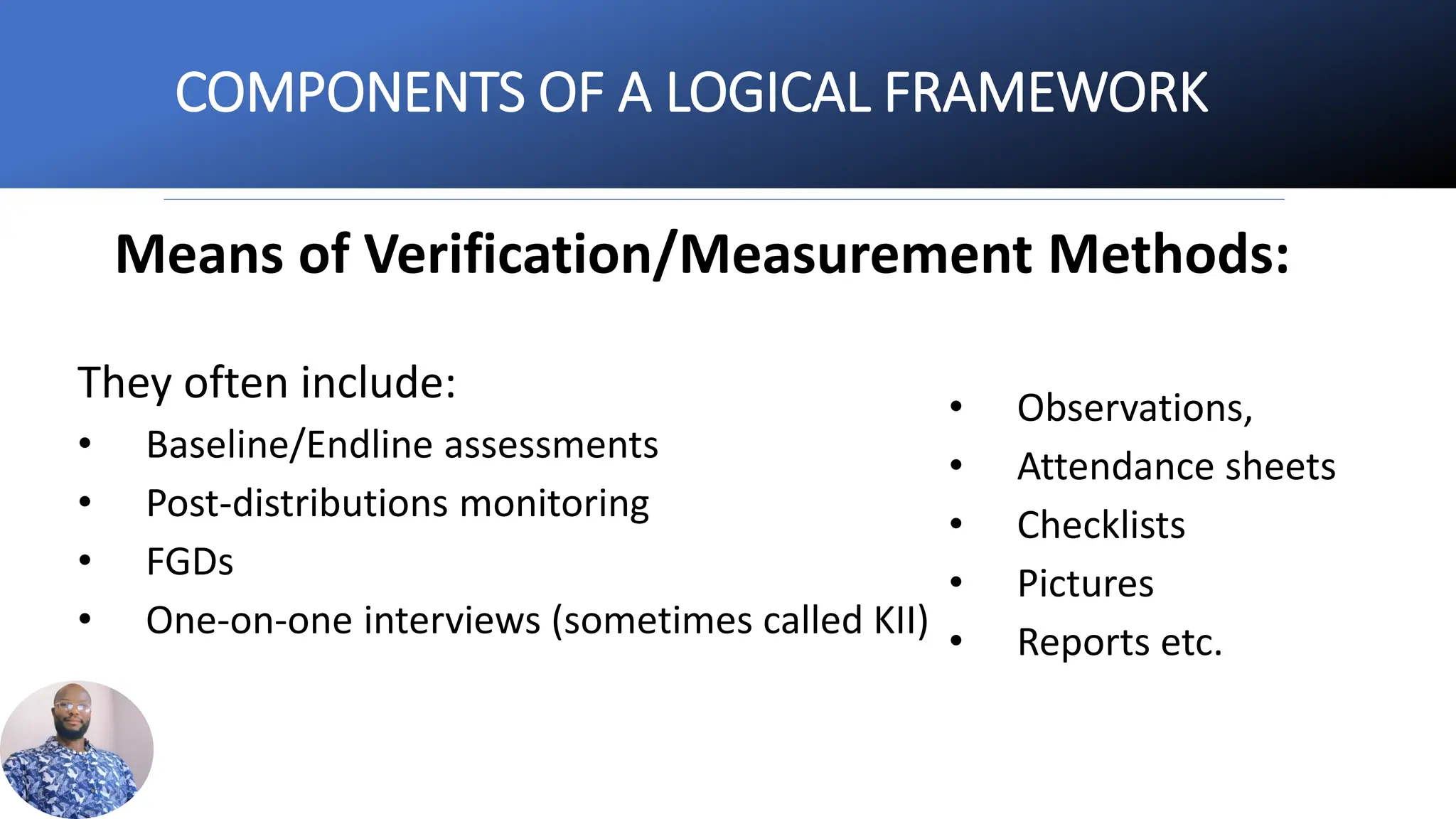 Monitoring and Evaluation Plan (Theory of change, results framework ...