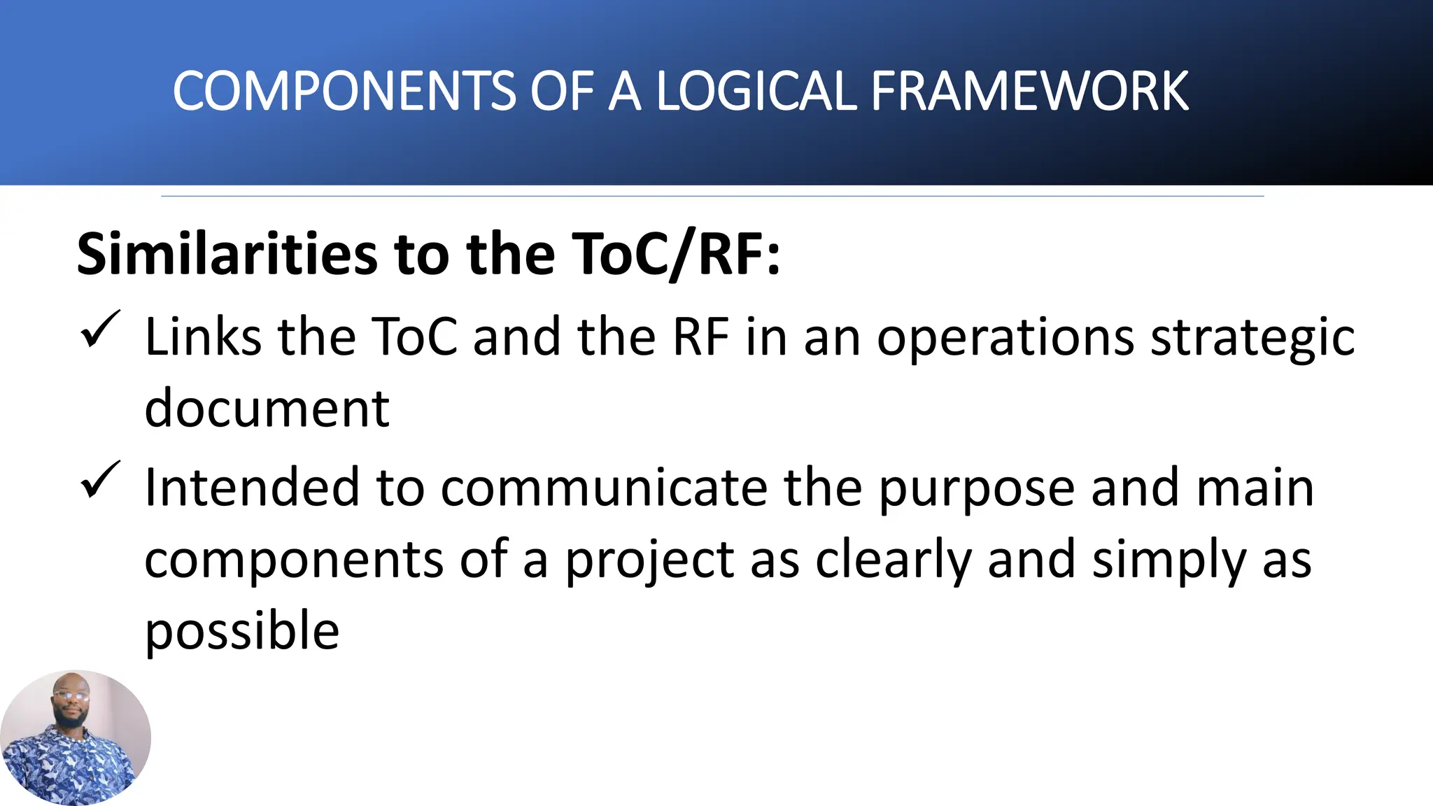 Monitoring and Evaluation Plan (Theory of change, results framework ...