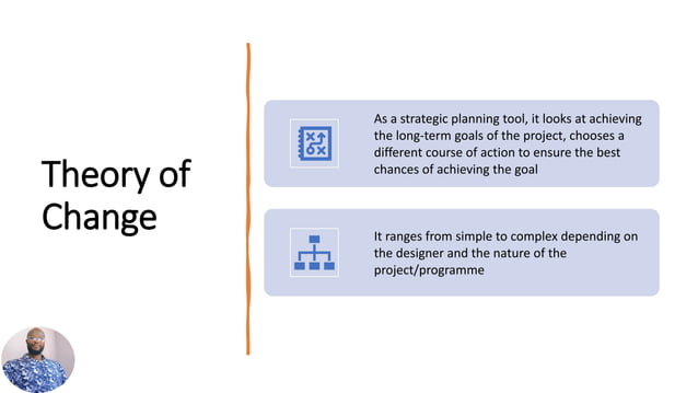 Monitoring and Evaluation Plan (Theory of change, results framework ...