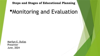 monitoring and evaluation ppt.power pointx | PPT