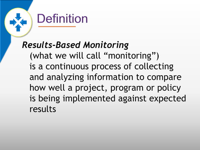 Monitoring And Evaluation Presentation | PPTX