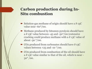 Monitoring and interpreting of insitu combustion | PPTX