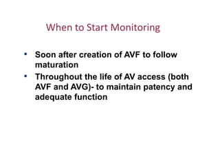 Monitoring and surveillance_of_vascular_access | PPT