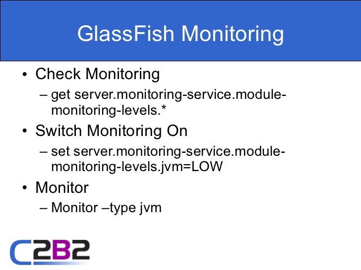 Glassfish performance monitoring - jokermaya