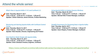 Monitoring Apache Kafka with Confluent Control Center | PPT