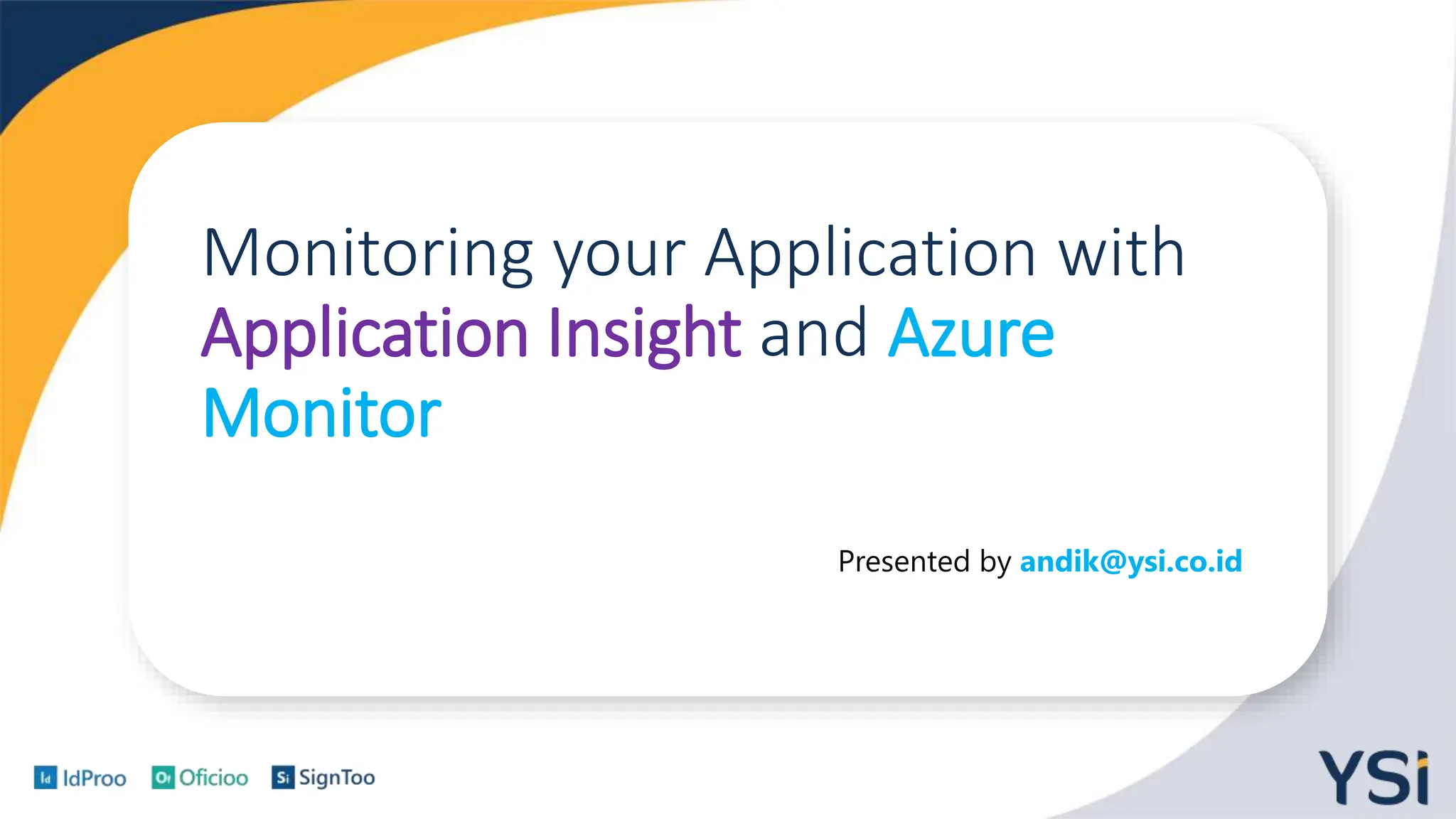 Azure Monitor & Application Insight to monitor Infrastructure ...