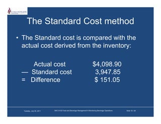 Monitoring beverage operations | PDF