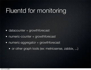 Monitoring with Fluentd with fluent-plugin-notifier | PDF