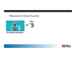 Monitoring Cloud Foundry: Learning about the Firehose | PPT