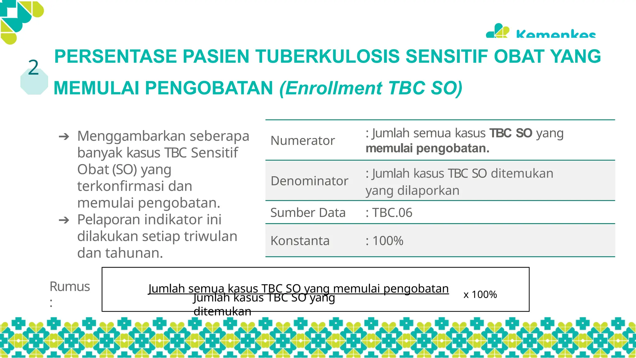 Monitoring dan Analisis Indikator Utama TBC di Fasyankes.pptx
