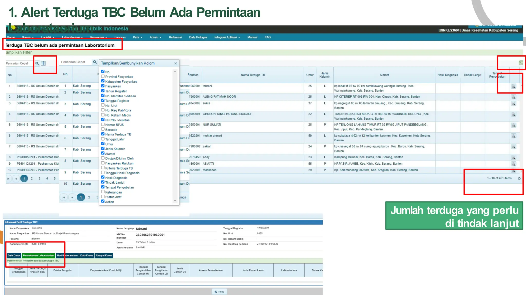 Monitoring dan Analisis Indikator Utama TBC di Fasyankes.pptx