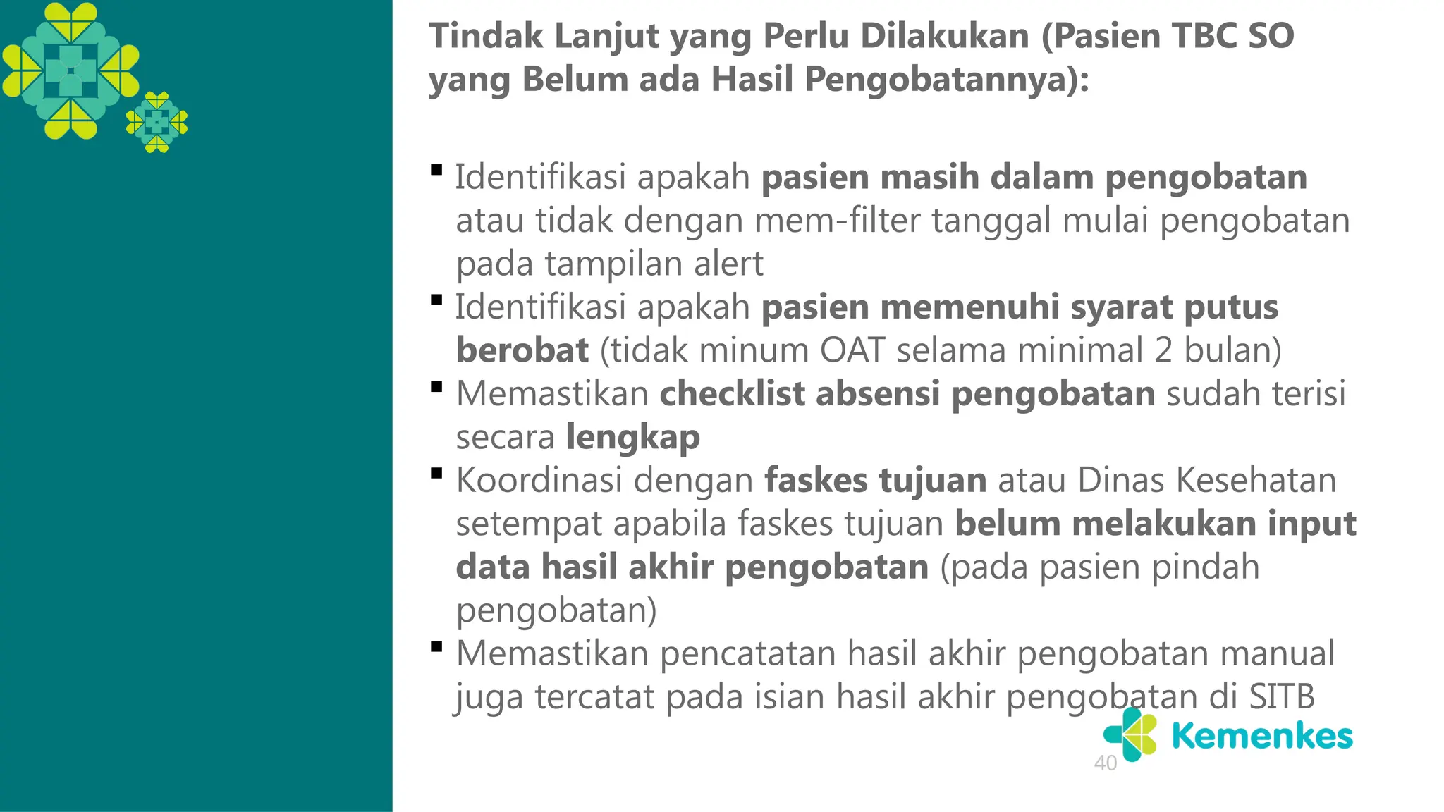 Monitoring dan Analisis Indikator Utama TBC di Fasyankes.pptx