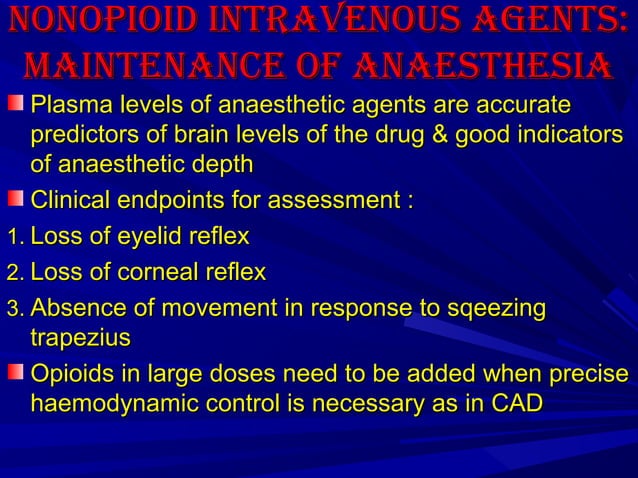 Monitoring depth of anaesthesia | PPT | Surgery | Medical Health