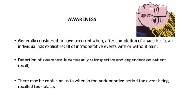 Monitoring depth of anesthesia | PPTX
