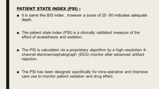 Monitoring Depth of Anaesthesia | PDF