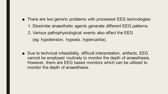 Monitoring Depth of Anaesthesia | PDF | Brain and Nervous System ...