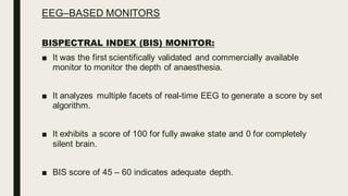 Monitoring Depth of Anaesthesia | PDF