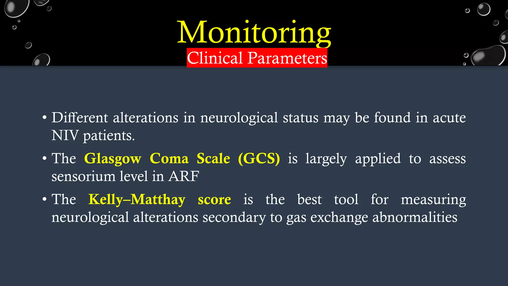 Monitoring during noninvasive ventilation | PDF