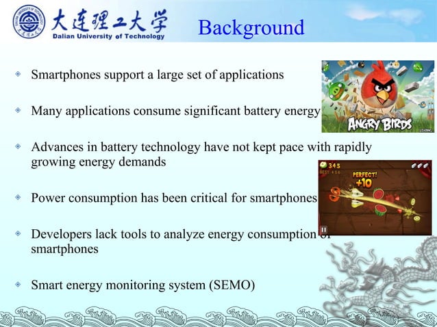 Monitoring energy consumption of smartphones | PPT