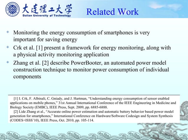 Monitoring energy consumption of smartphones | PPT