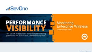 SevOne - Monitoring Enterprise Wireless | PDF