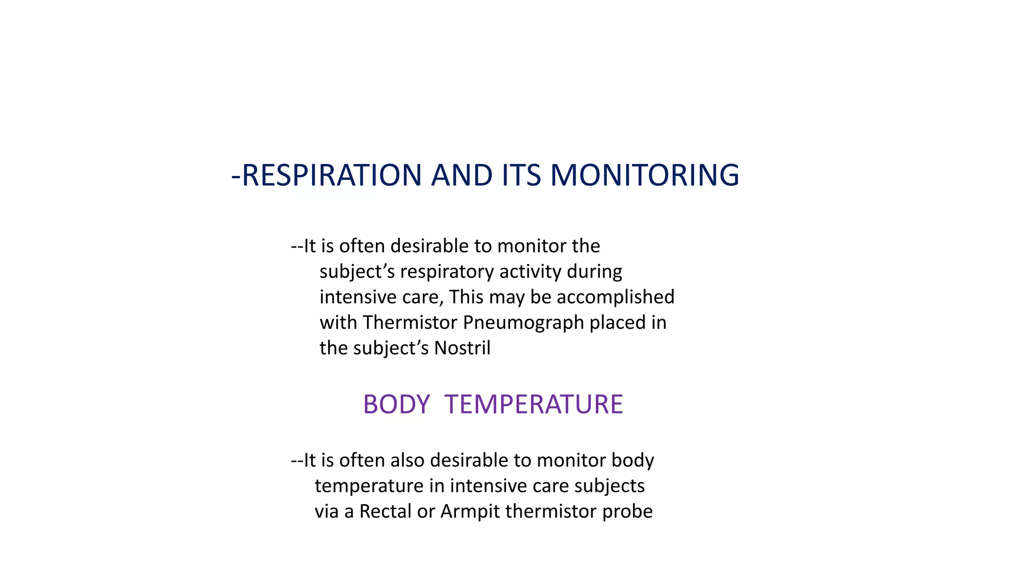 #Monitoring equipment | PPTX