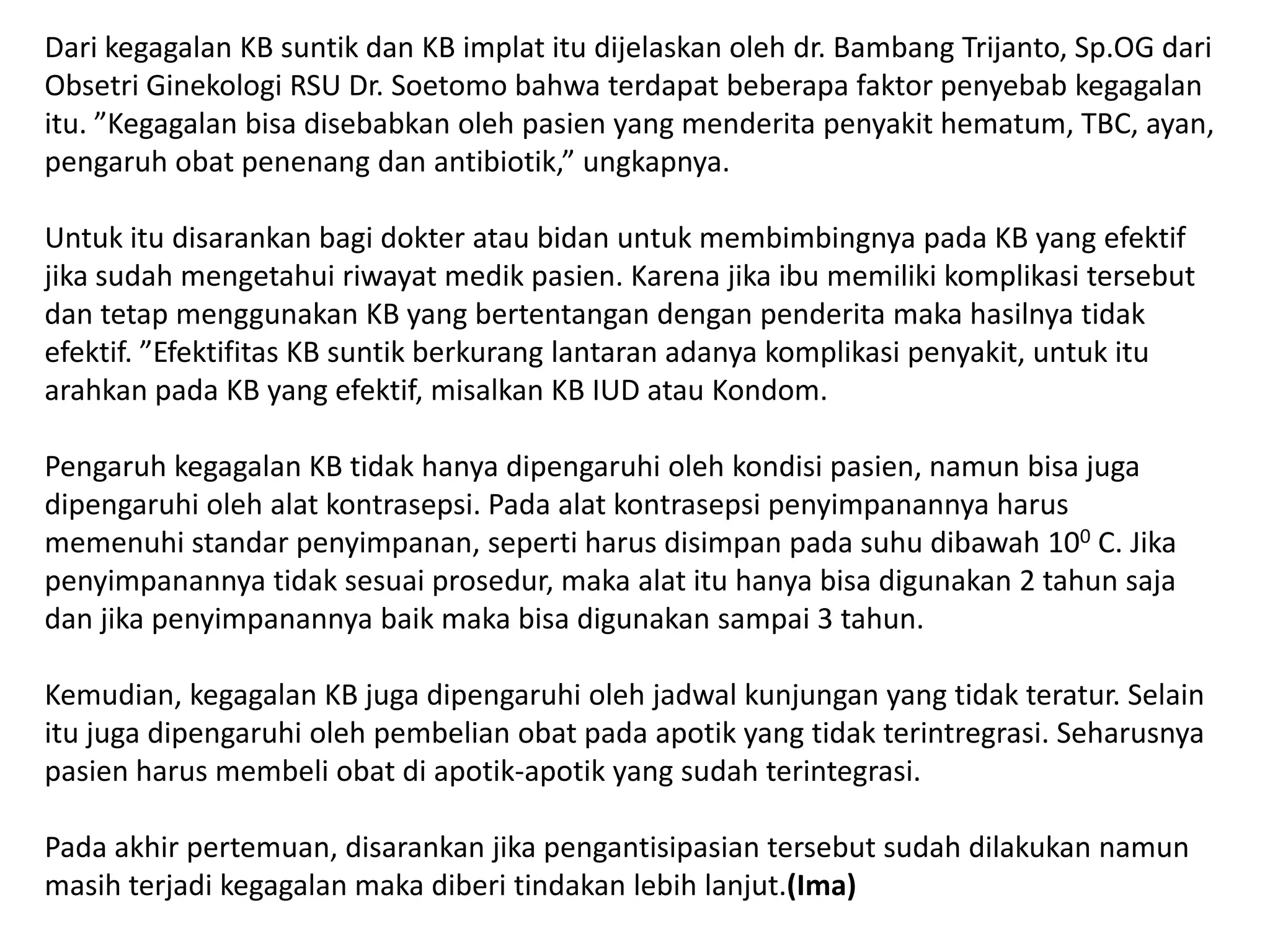 Monitoring & evaluasi dalam pelayanan kb | PPTX