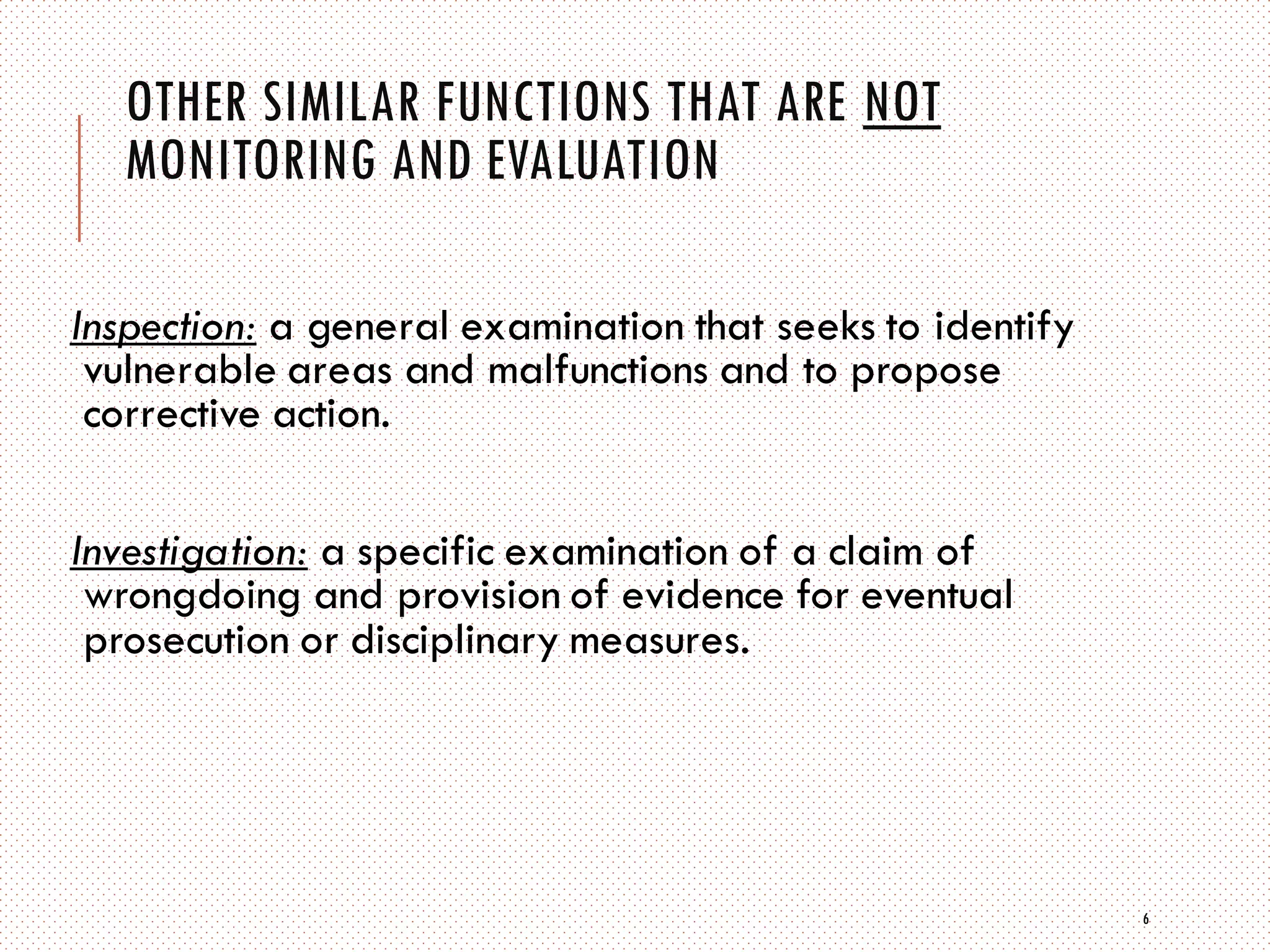 Monitoring & evaluation | PDF